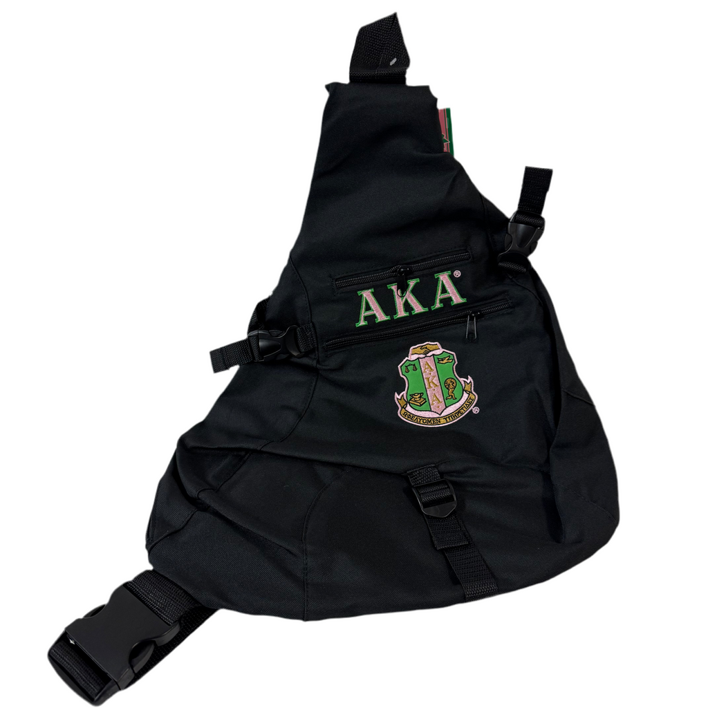 AKA Sling Bag Black – Distinctive Specialties