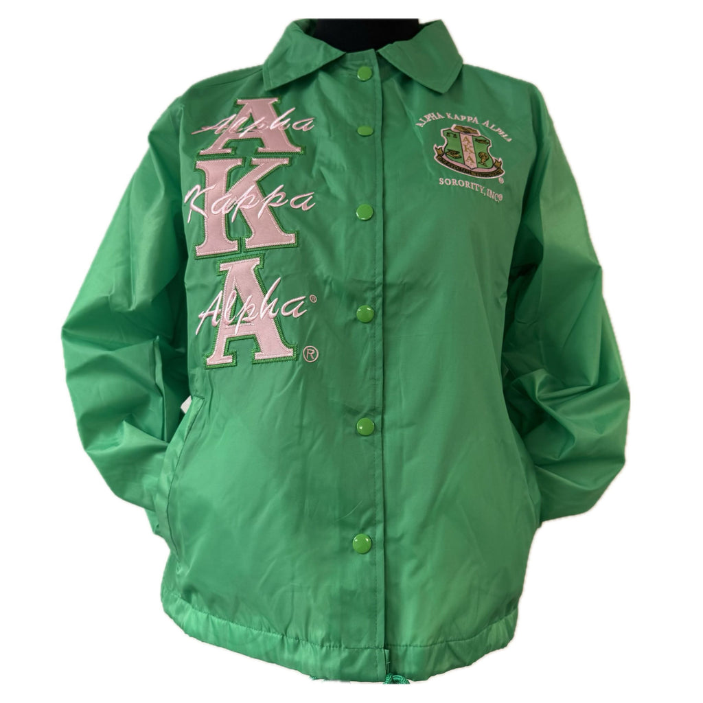 AKA Line Jackets Green – Distinctive Specialties