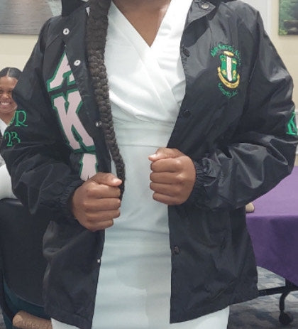 AKA - Kappa Alpha Chapter Black Line Jacket – Distinctive Specialties