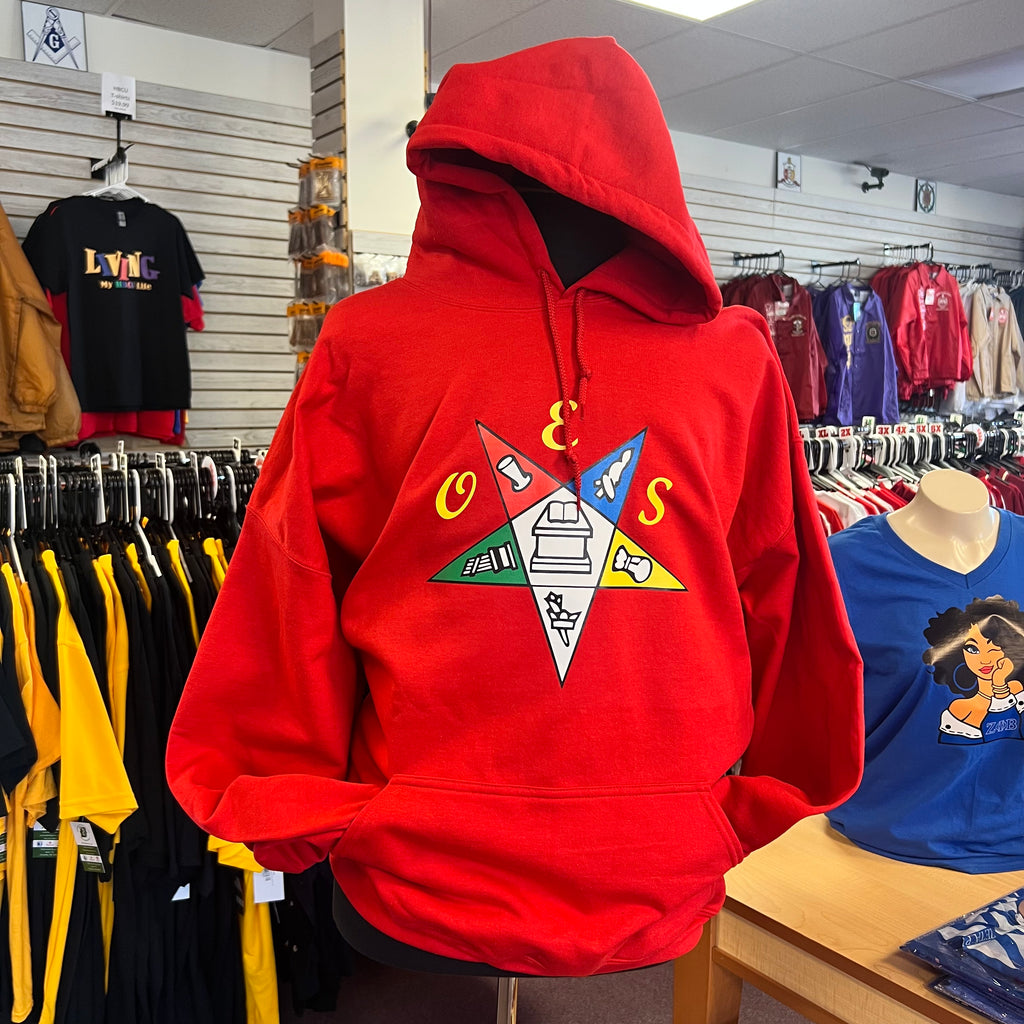 OES Hoodie Red – Distinctive Specialties